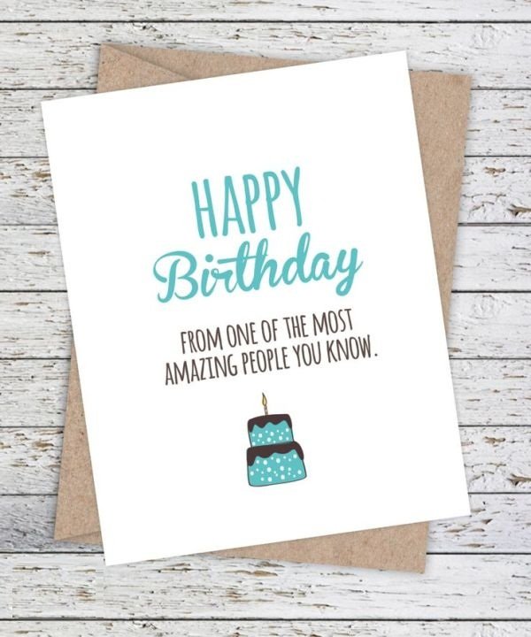 39 Awesome Birthday Cards