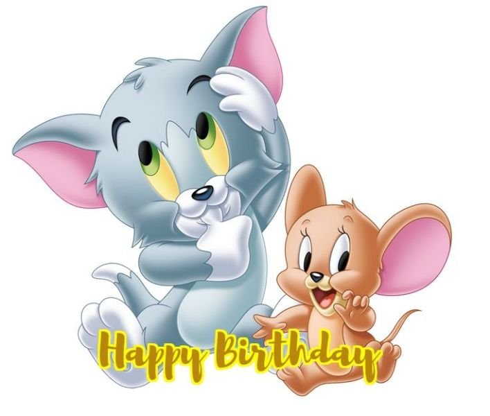 32 Cartoons Birthday Greetings