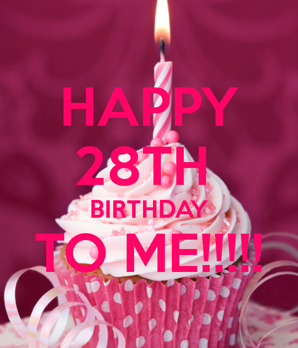 Happy 28th Birthday To Me Images