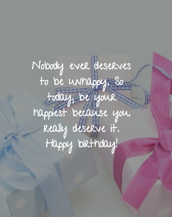 Disappointed Birthday Quotes