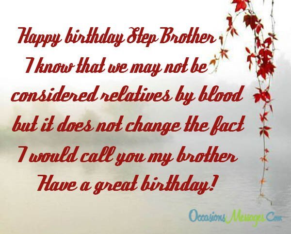 40 Brilliant Birthday Wishes For Step Brother