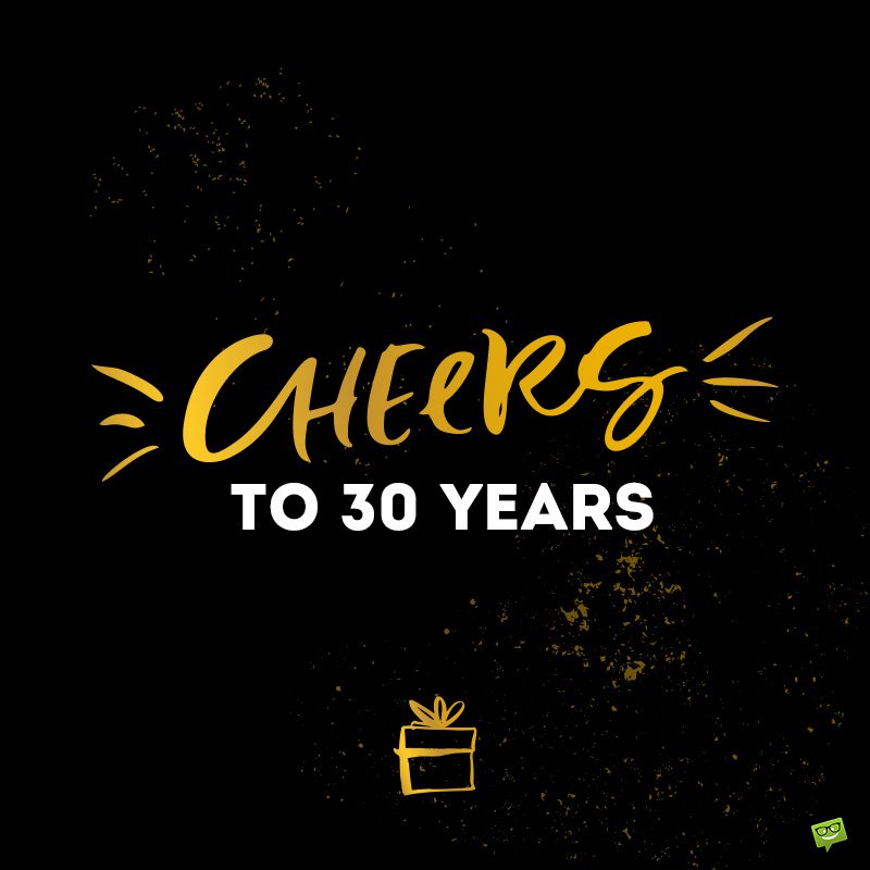 50+ Cute 30th Birthday Wishes