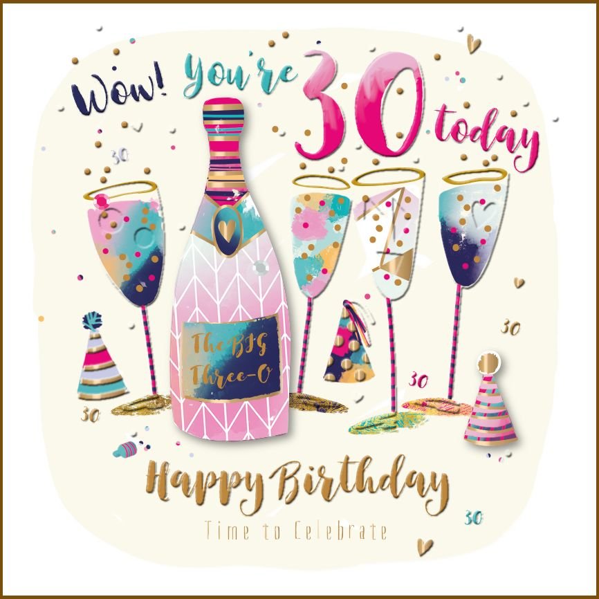 50+ Cute 30th Birthday Wishes
