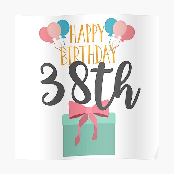 15+ Best 38th Birthday Wishes