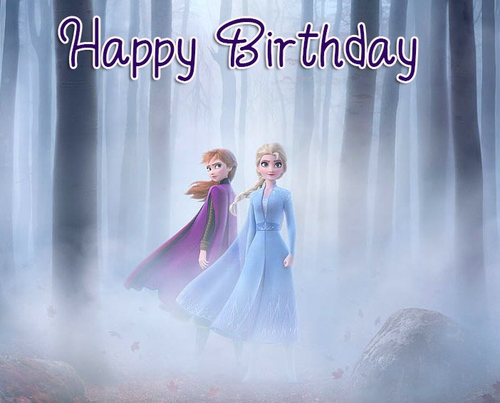 30 Incredible Frozen Princesses Birthday Wishes for KIds