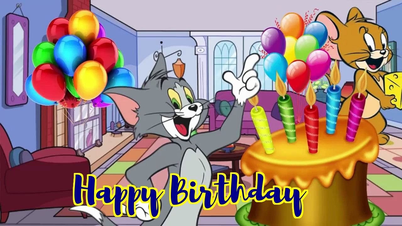 Adorable Tom & Jerry Birthday Wishes for Kids Adorable Tom & Jerry Birthday Wishes for Kids