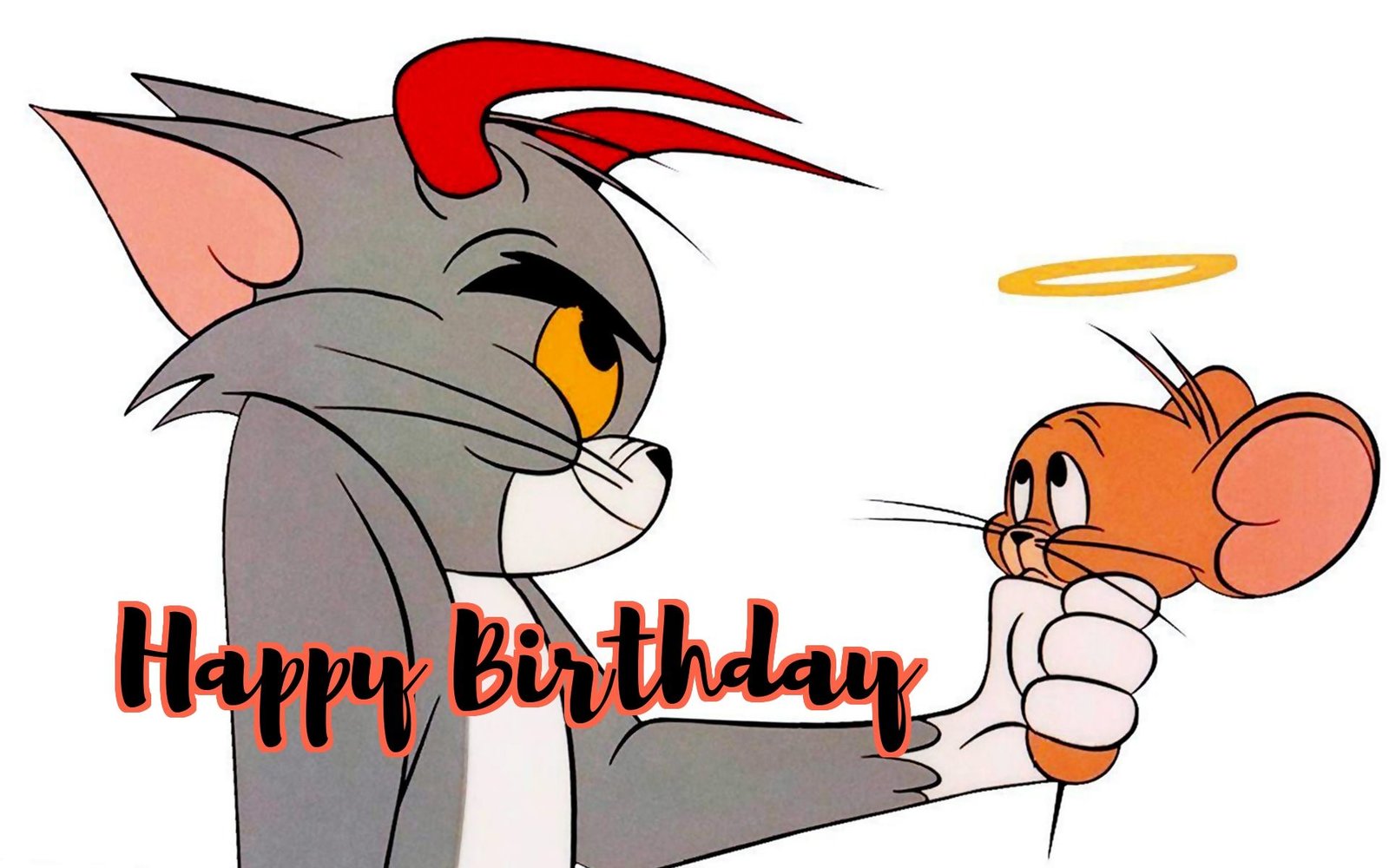 Adorable Tom & Jerry Birthday Wishes for Kids