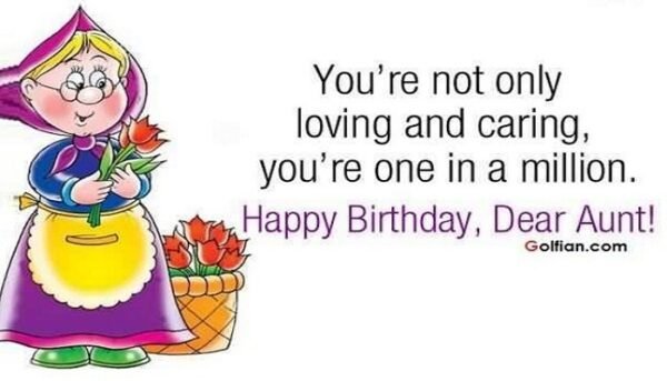 20+ Lovely Happy Birthday Wishes Images For Aunt