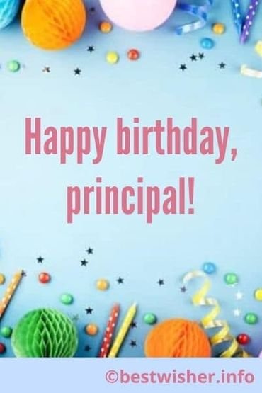 20+ Happy Birthday Images For Wonderful Principal