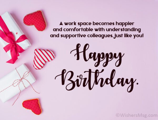 25+ Beautiful Happy Birthday Wishes Images For Colleagues