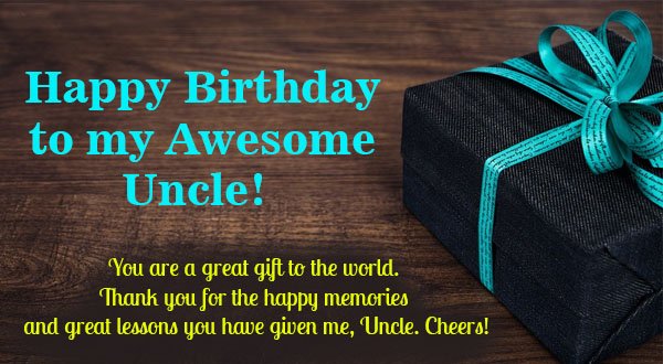 20+ Best Happy Birthday Wishes Images For Uncle